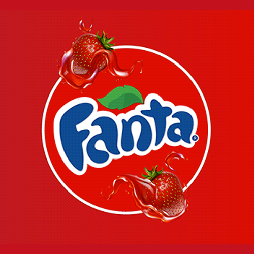 Strawberry Fanta Logo The New Fanta Logo: Rebranding Lessons From The